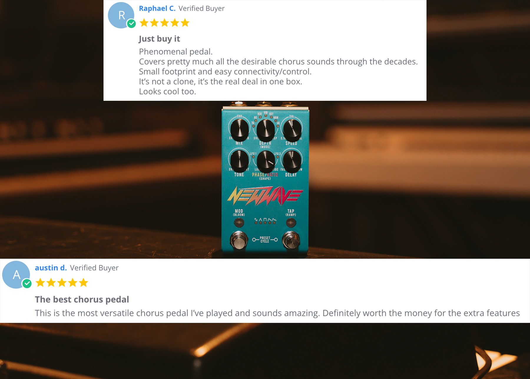 New Wave Analog Chorus/Vibrato – Jackson Audio